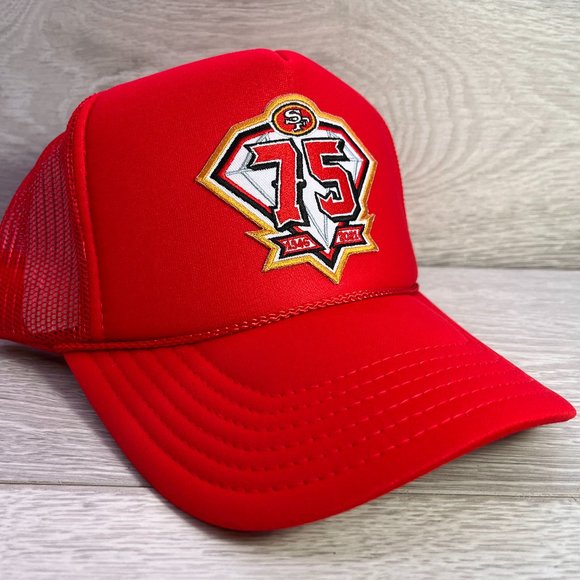 OTTO | Accessories | New Vintage Style San Francisco 49ers Red Trucker ...